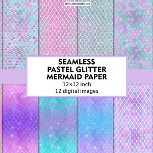 Digital Mermaid - Etsy