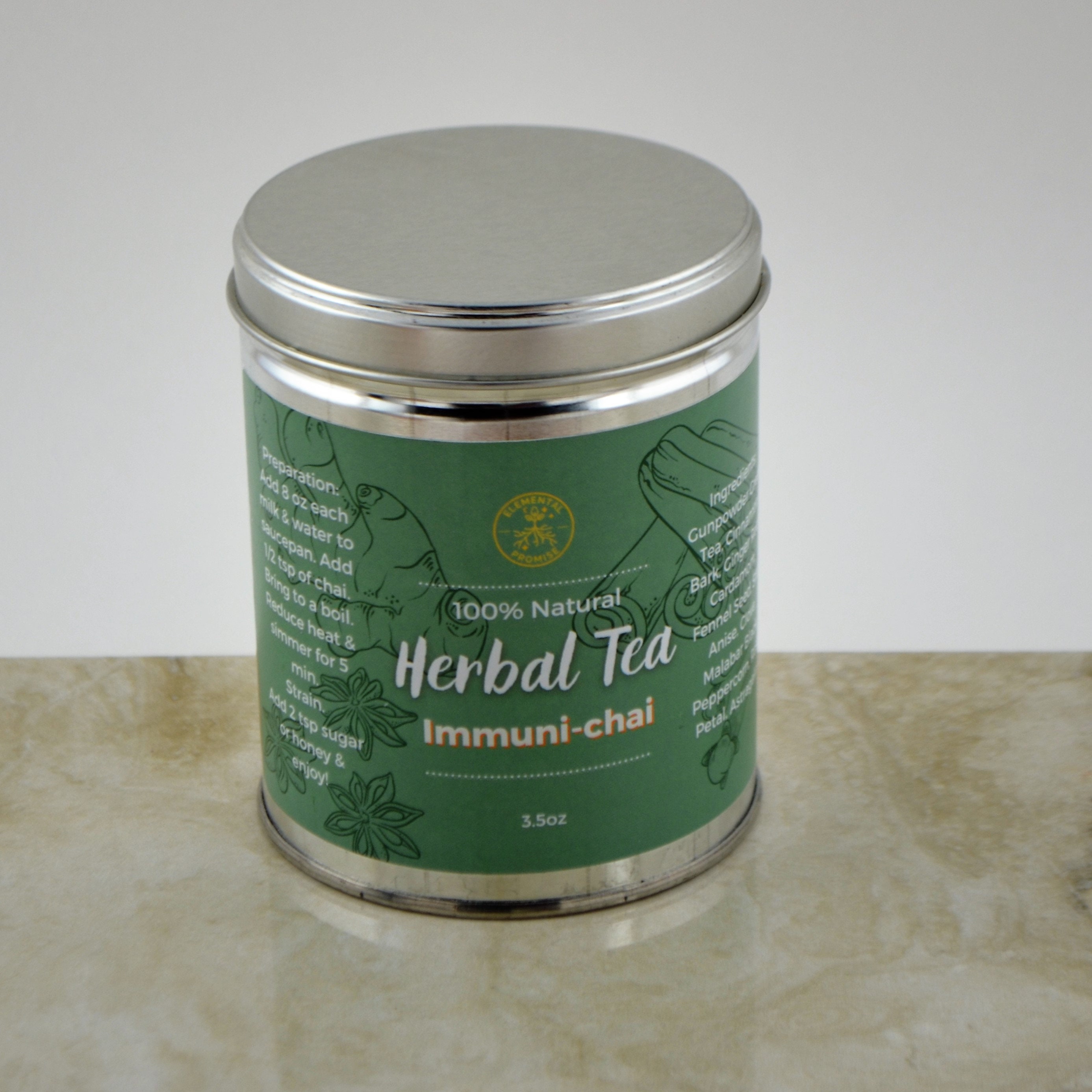 Immuni-chai Adaptogen Blend All-natural Tea With Adaptogenic Herbs for ...