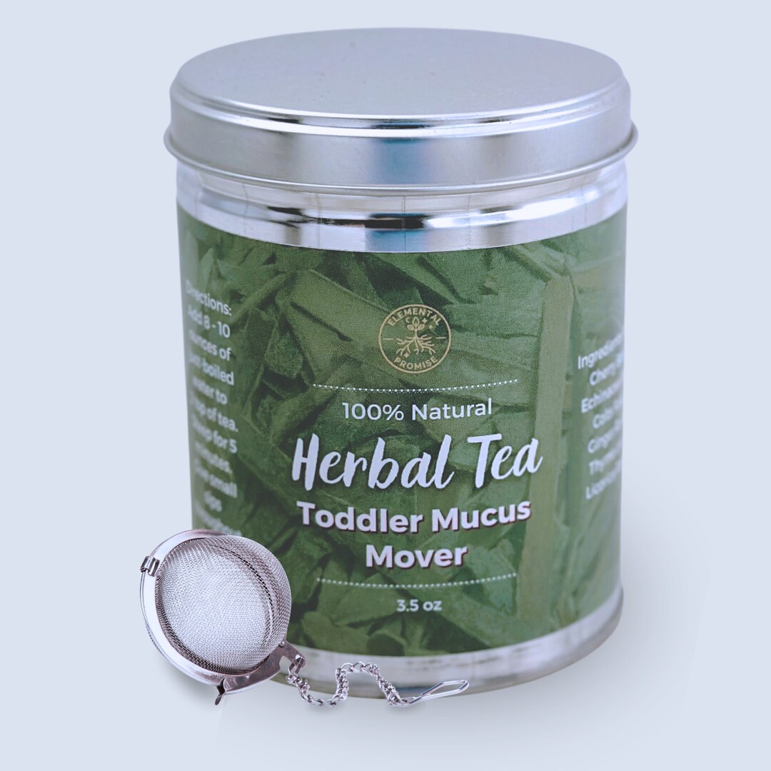 Toddler Mucus Mover Herbal Tea All-natural Herbal Blend for Congestion ...