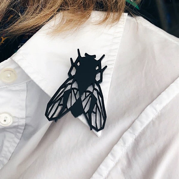 Fly Brooch - Etsy