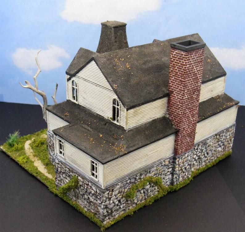 Salem’s Lot House Model~marsten House~horror Movie Houses~model~diorama ...