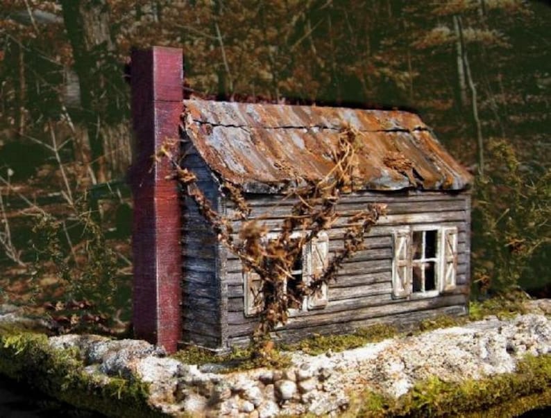 Evil Dead Cabin Model Diorama~haunted House~ash~halloween~d.a. Clayton ...