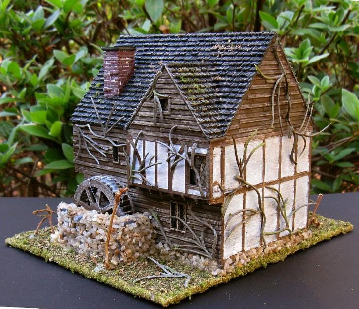 HOCUS POCUS Witches House Model Diorama~sanderson Sisters Cottage ...