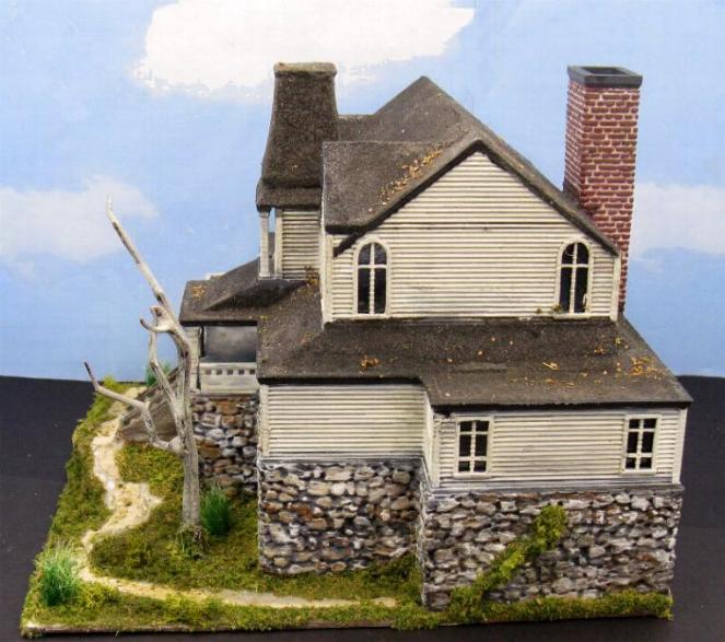 Salem’s Lot House Model~marsten House~horror Movie Houses~model~diorama ...