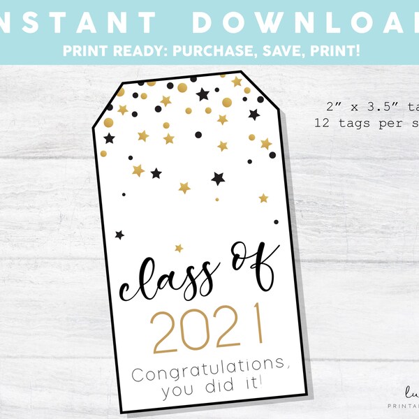 Class of 2021 Stickers - Etsy
