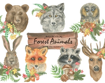 Watercolor Houses Clipart Home Clip Art Colorful Buildings - Etsy