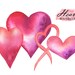 Watercolor Hearts Clipart, Heart Download, Watercolor Hearts ...