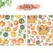Watercolor Pumpkin Digital Paper, Pumpkins Seamless Pattern, Pumpkin ...