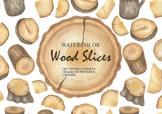 Floral Arranging Wooden Slices Clip Art Tree Slice Clip Art Home ...
