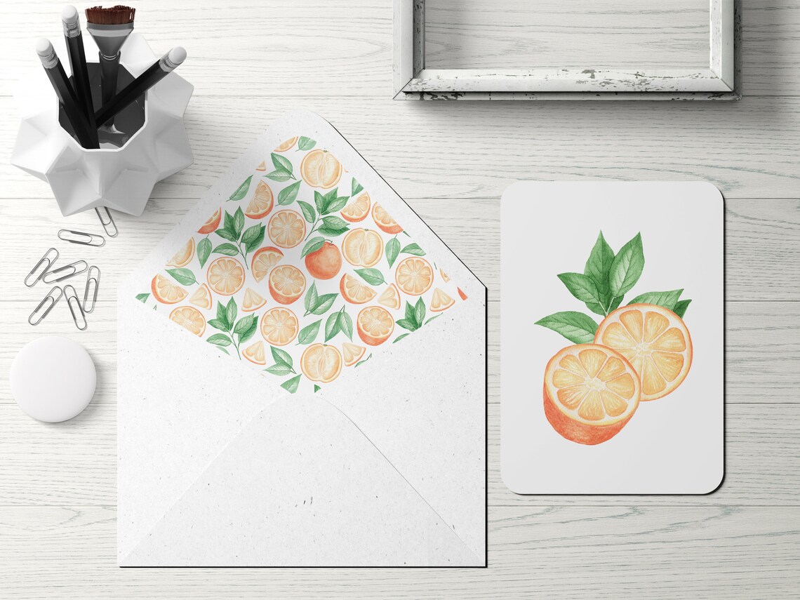 Watercolor Orange Fruit Clipart Citrus Fruit Clip Art Fresh - Etsy