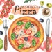 Watercolor Pizza Clipart, Pizza Ingredients Clip Art, Make Your Own ...