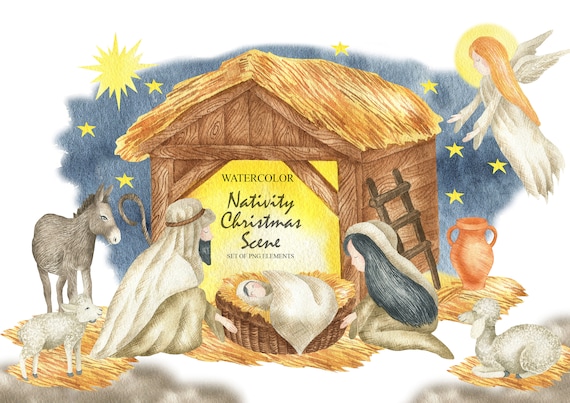 Jesus Christ Birth Clipart