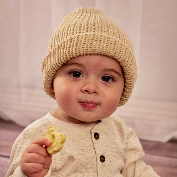 Knit Baby Hat - Etsy