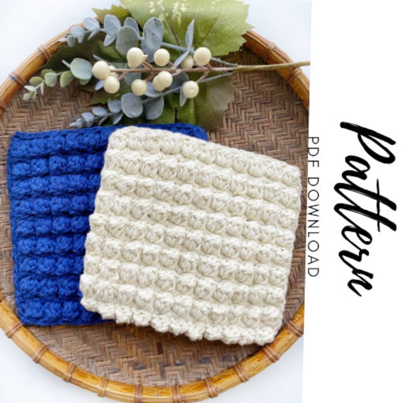 Bobble Trivet, Crochet Hot Pad Pattern, Bobble Stitch Hot Pad Pattern ...