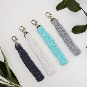 Crochet Wristlet Keychain Crochet Keychain Pattern Crochet - Etsy