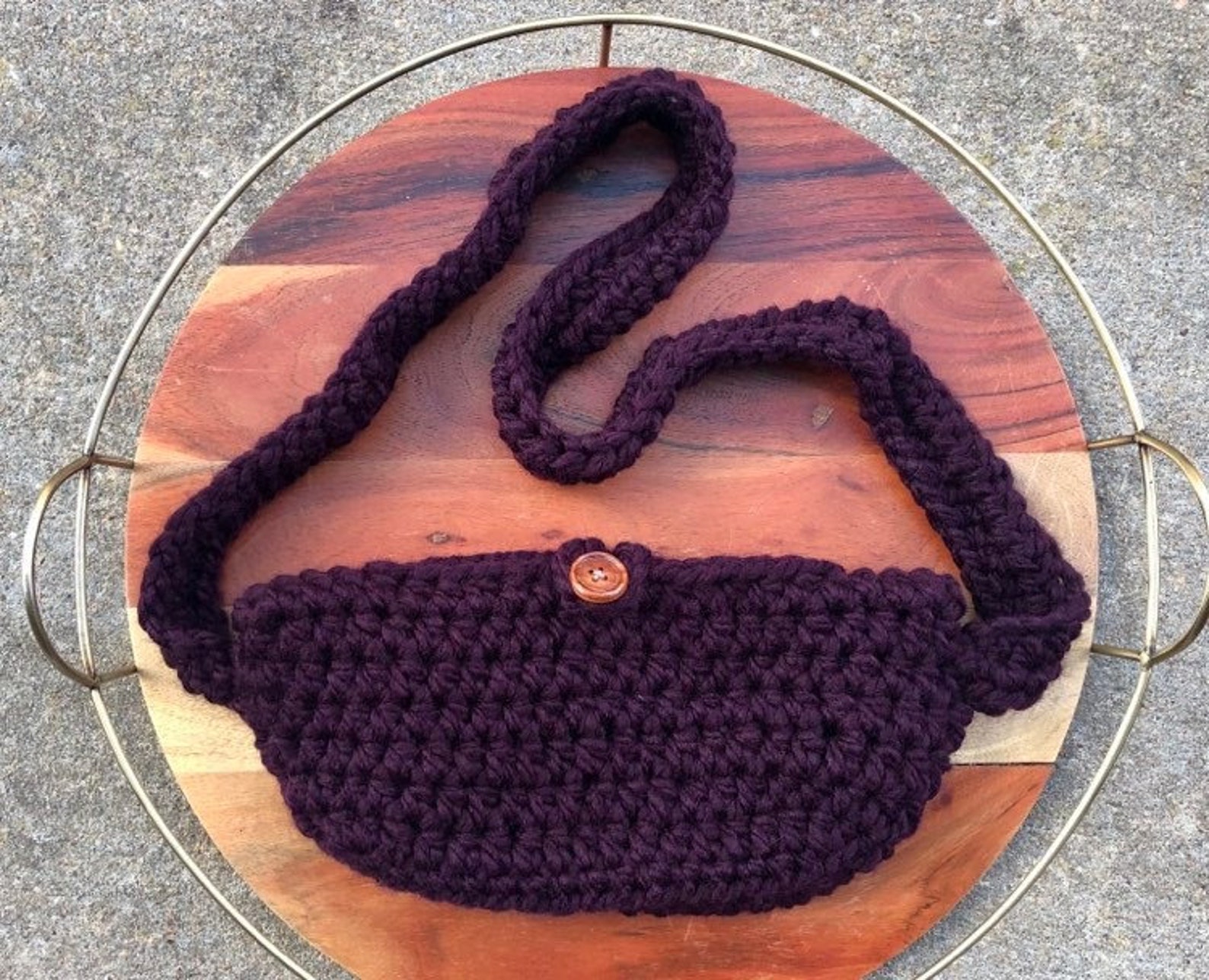 Crochet Fanny Pack Pattern, Crochet Sling Bag Pattern, Crochet Bum Bag ...