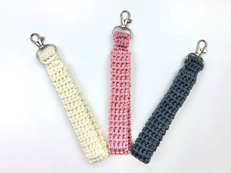Crochet Wrist Strap Keychain Pattern - Etsy