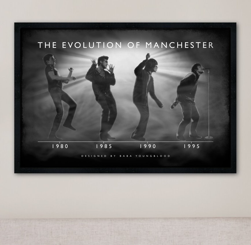 The Evolution of Manchester - Etsy