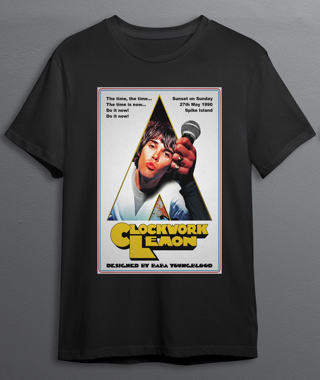 A Clockwork Lemon (white) - T Shirt - Etsy