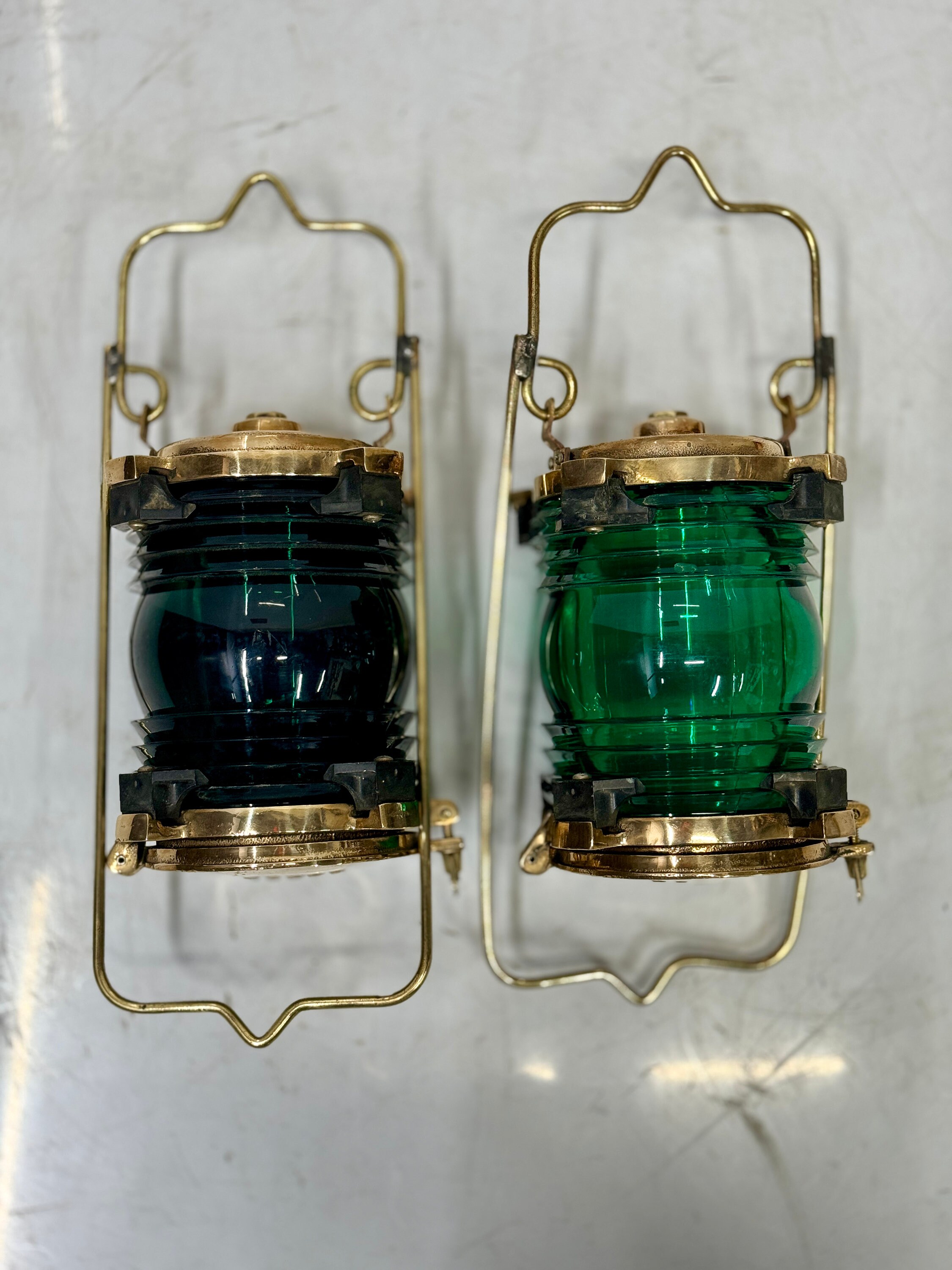 Antique Original PERKO, Old Vintage Refurbished Brass Marine Ship ...