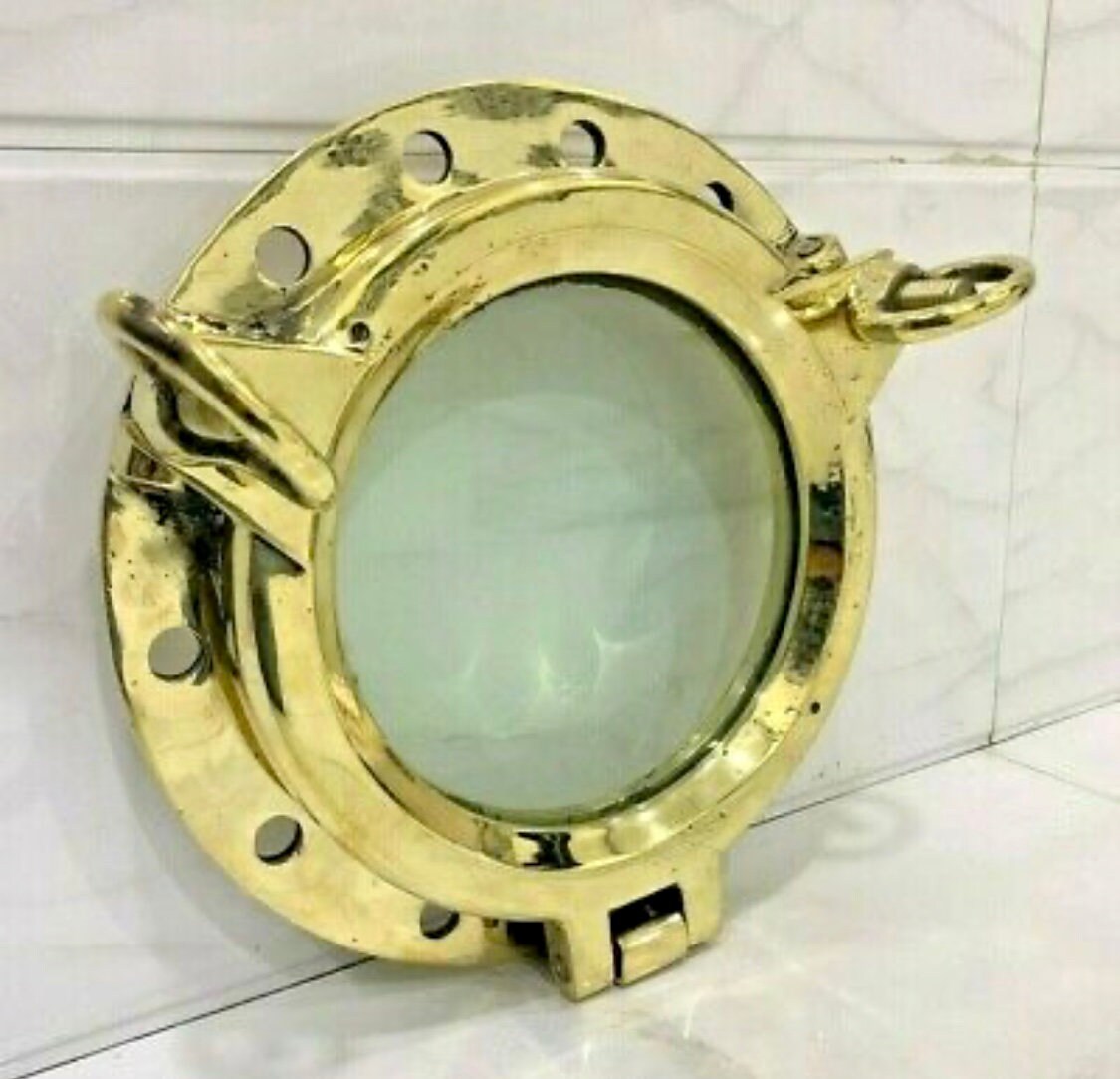 New Replica Vintage Nautical Marine Ship Brass Porthole/window - Etsy