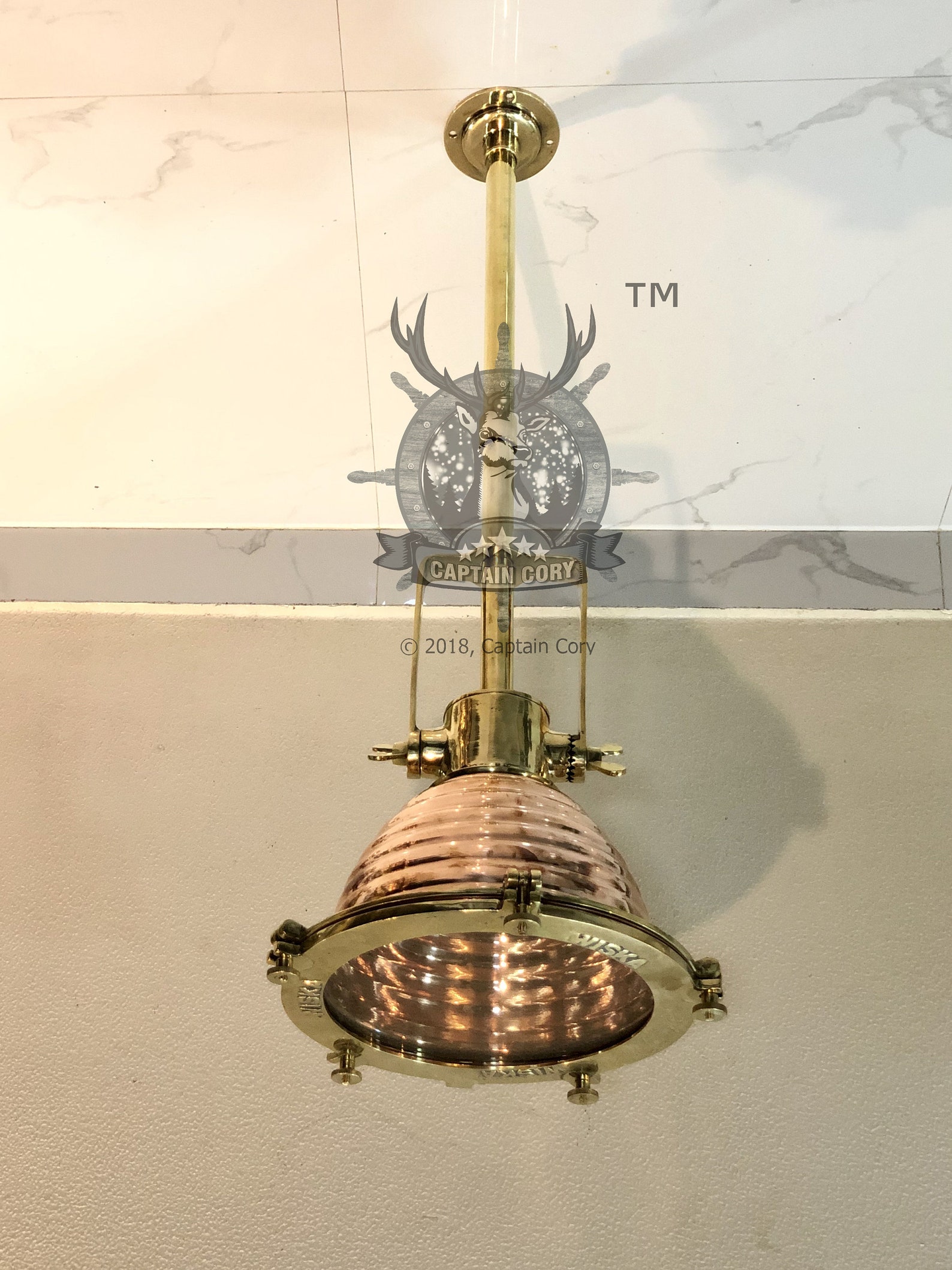 Nautical New Marine Brass and Copper Antique Maritime Medium Cargo ...