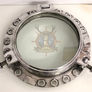 Old Vintage Nautical Marine Ship Aluminum Porthole/window Two - Etsy