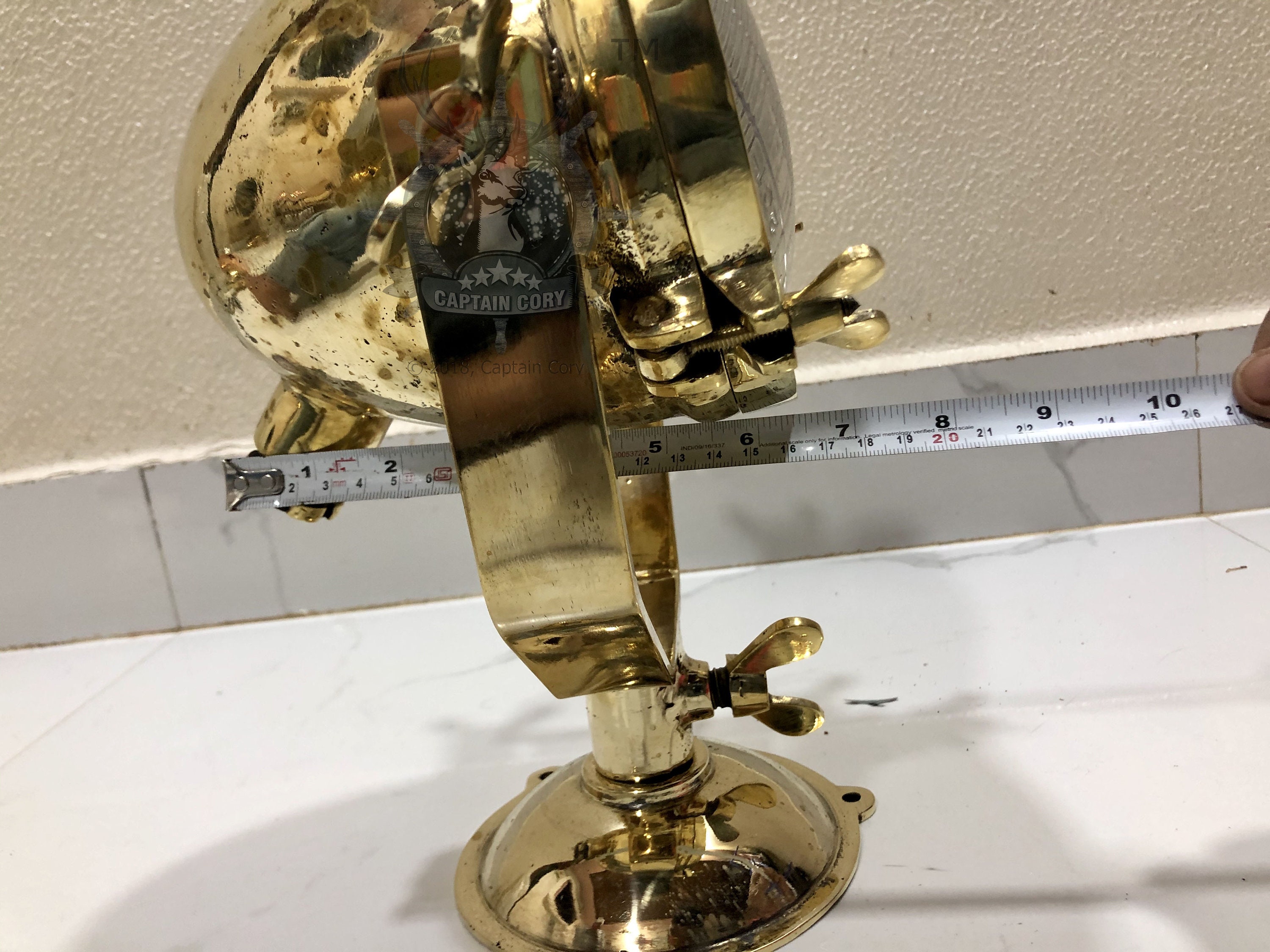 Nautical Maritime Boat Mini Ship Antique Spot Light With Stand - Etsy