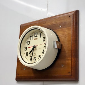 Original Vintage Antique Nautical Ship Marine Citizen Quartz Wall Clock ...