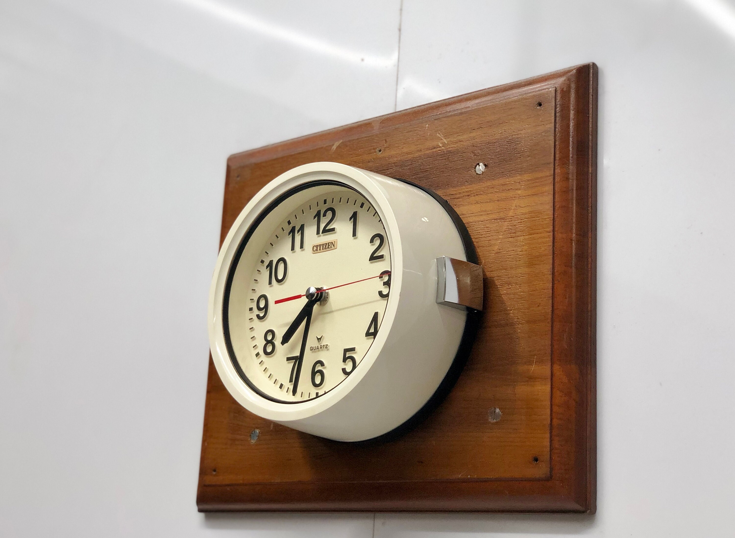 Original Vintage Antique Nautical Ship Marine Citizen Quartz Wall Clock ...