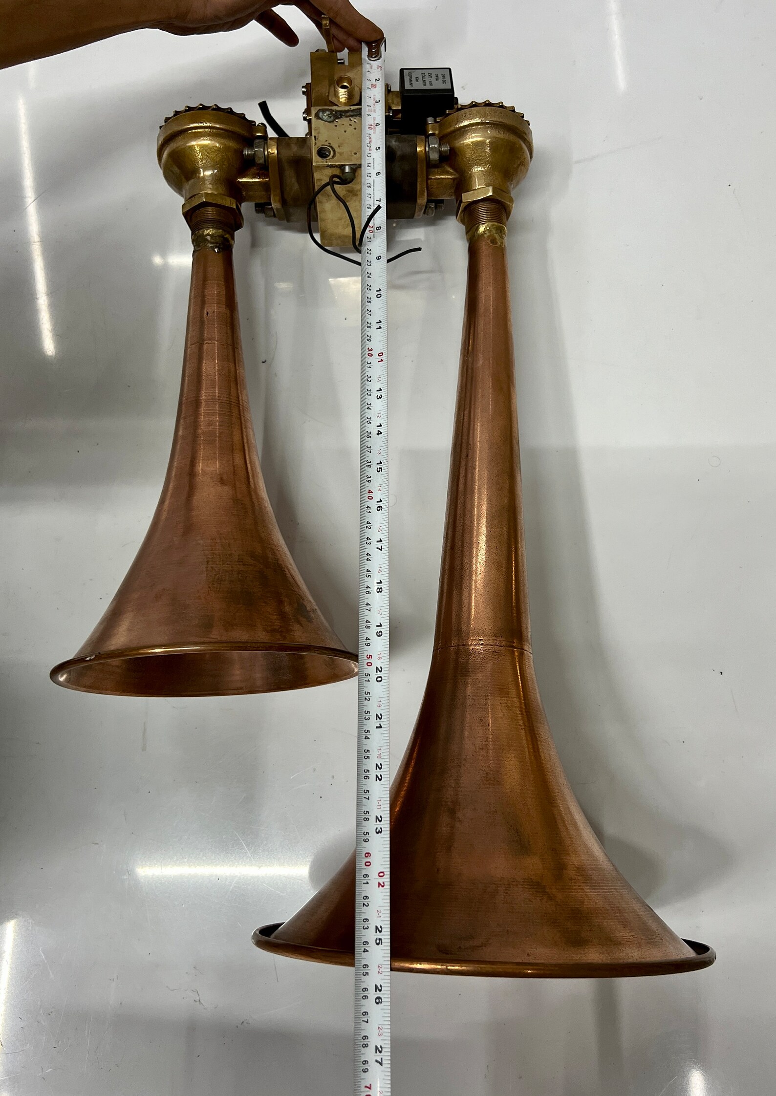 Maritime Refurbished Antique Retro Style Double Copper & Brass - Etsy
