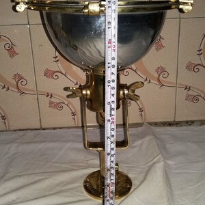 Nautical Aluminium & Brass Smooth Cargo Pendant Hanging Light Small Lot ...