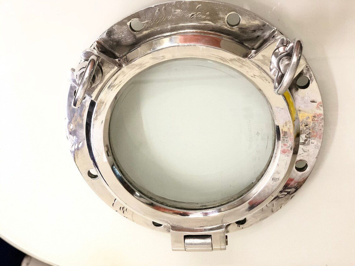 Old Vintage Nautical Marine Ship Porthole Aluminium/Window two | Etsy