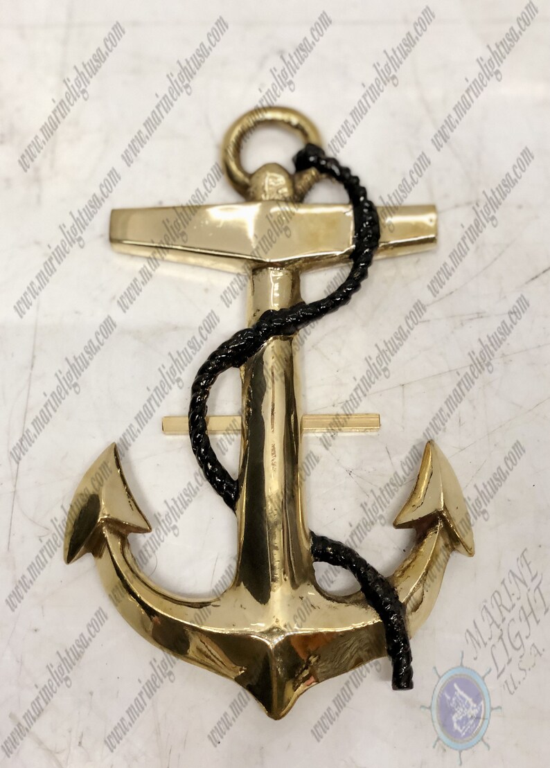 New Antique Marine Nautical Ship Brass Small Wall Anchor 1pcs, NEW YEAR ...