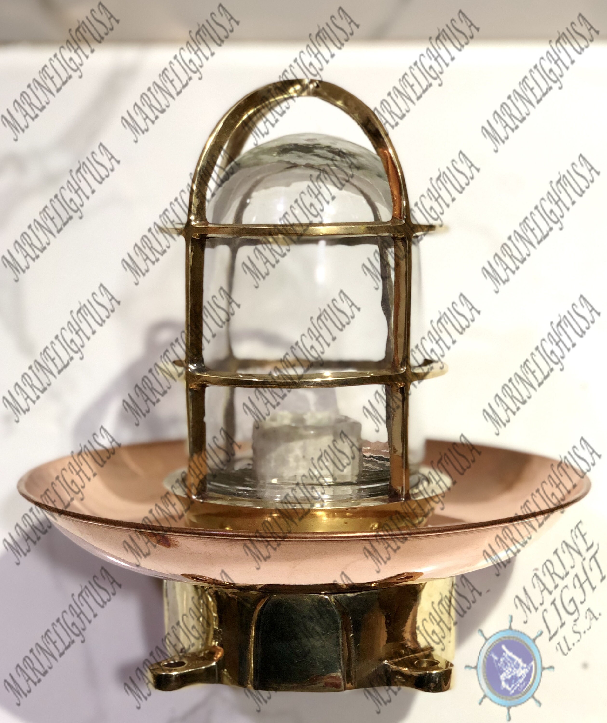 Nautical Ship New Marine Passageway Bulkhead Ceiling Light With Copper ...
