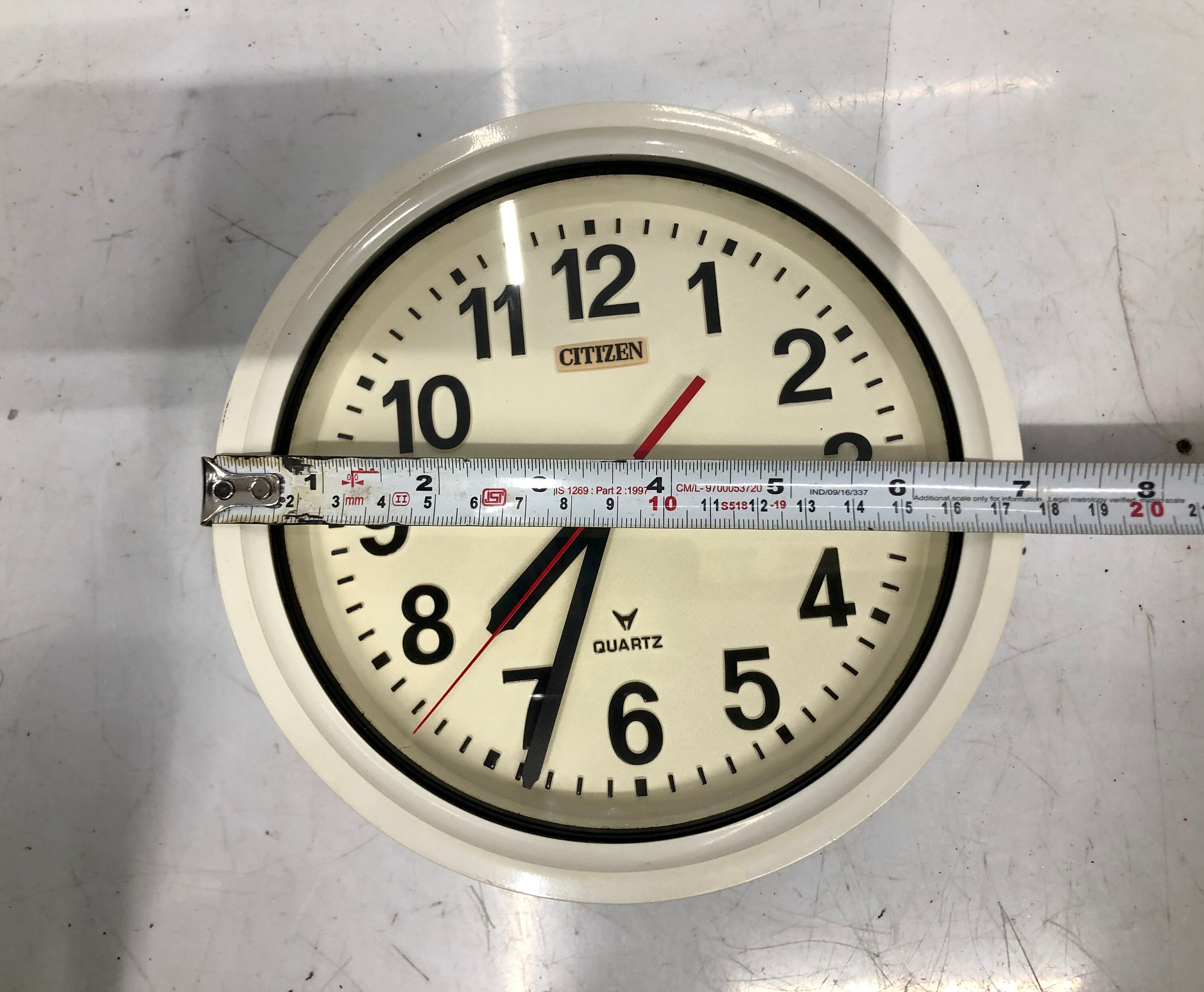 Original Vintage Antique Nautical Ship Marine Citizen Quartz Wall Clock ...