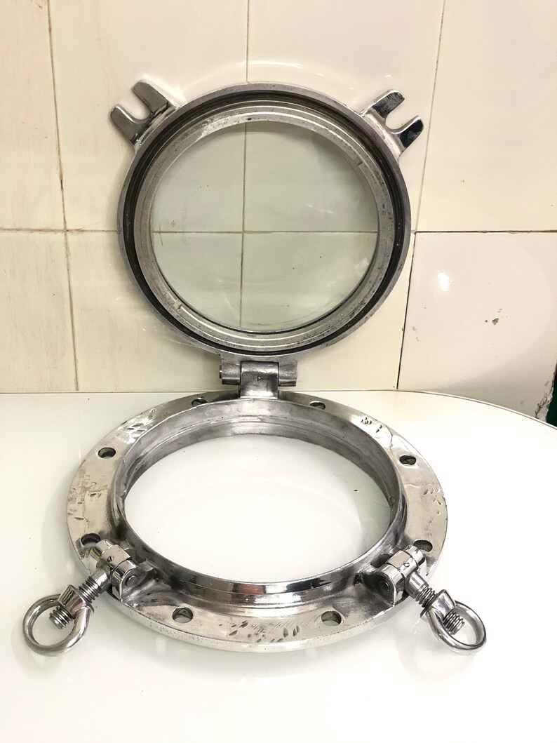 Old Vintage Nautical Marine Ship Porthole Aluminium/Window two | Etsy