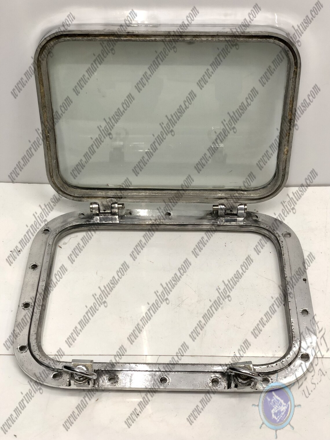 Vintage Old Nautical Marine Ship Aluminum Big Nautical Square - Etsy