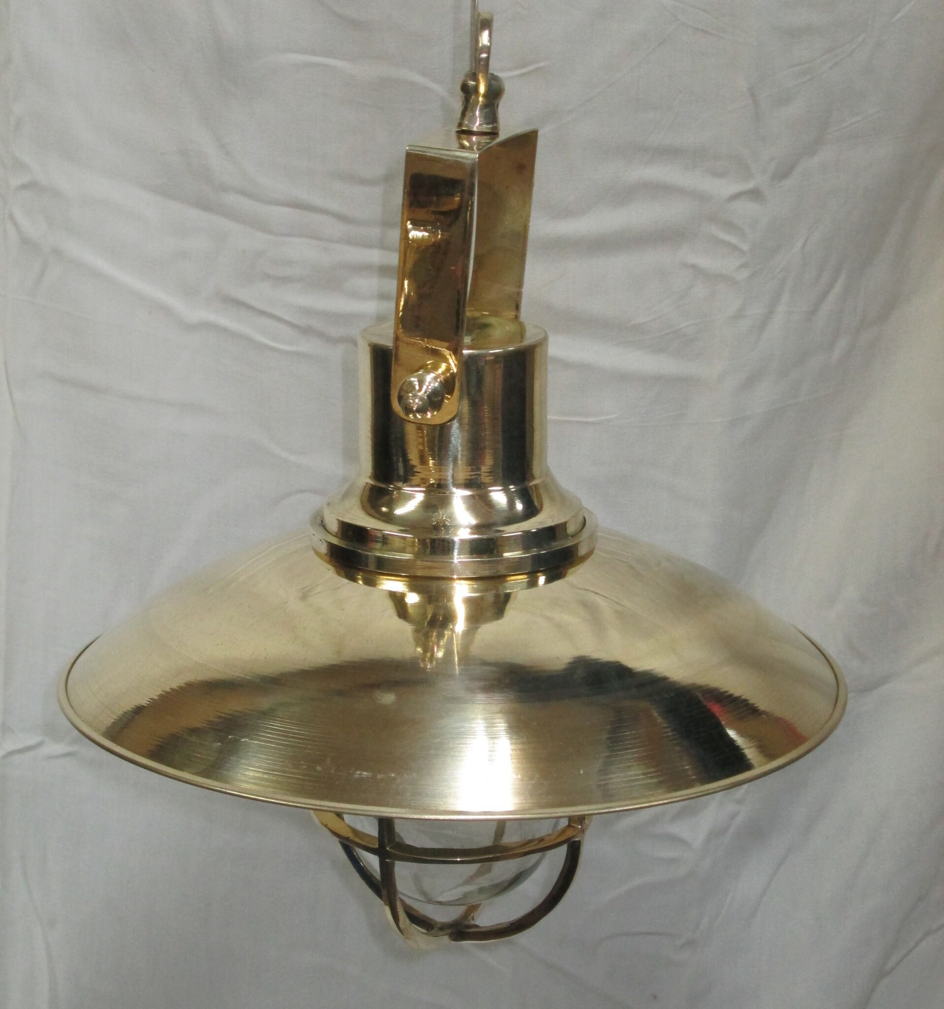 Nautical Ship Marine New Solid Brass Hanging Cargo Pendant Light ...