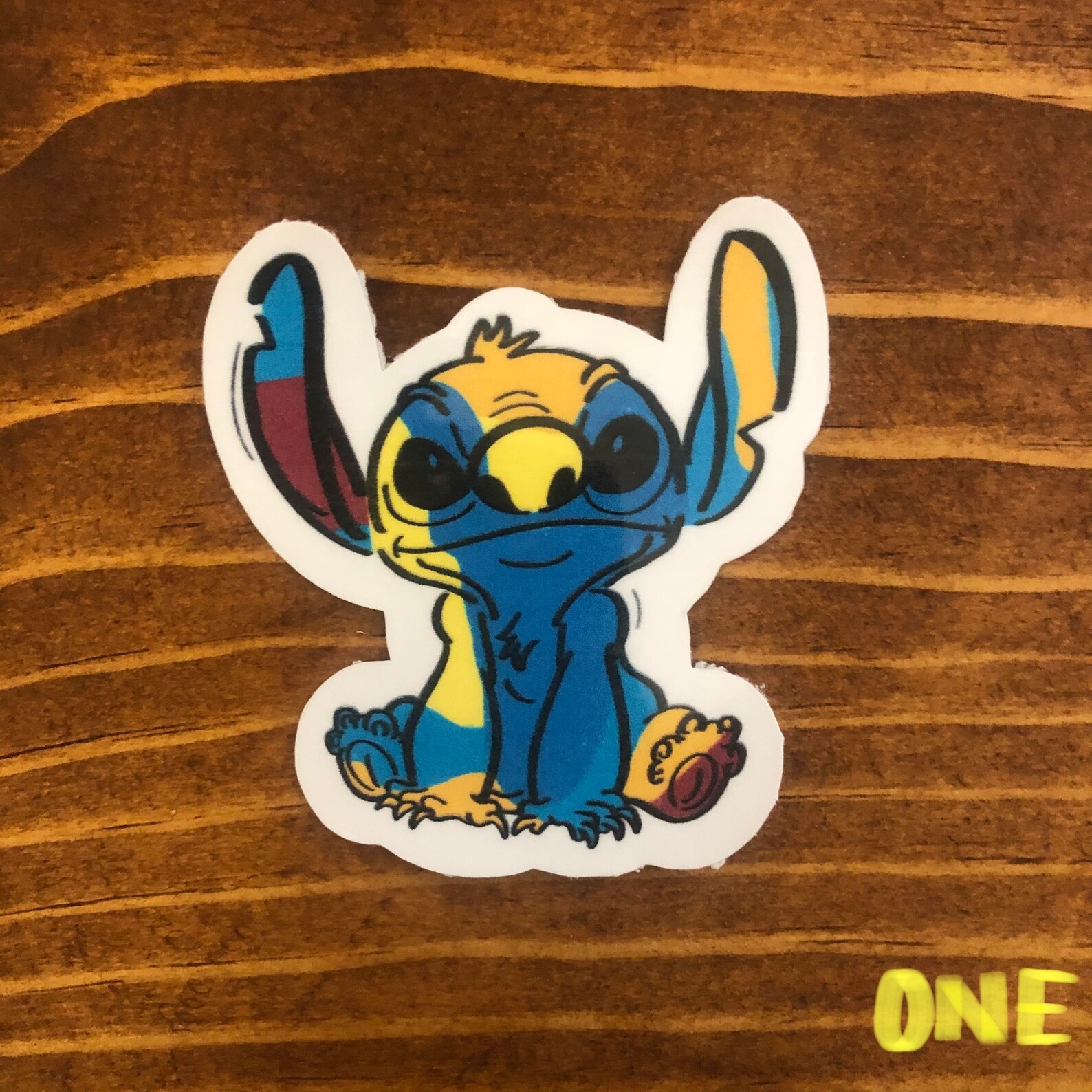 Colorful Stitch Sticker / Vinyl Decal / Glossy/ Waterproof - Etsy UK