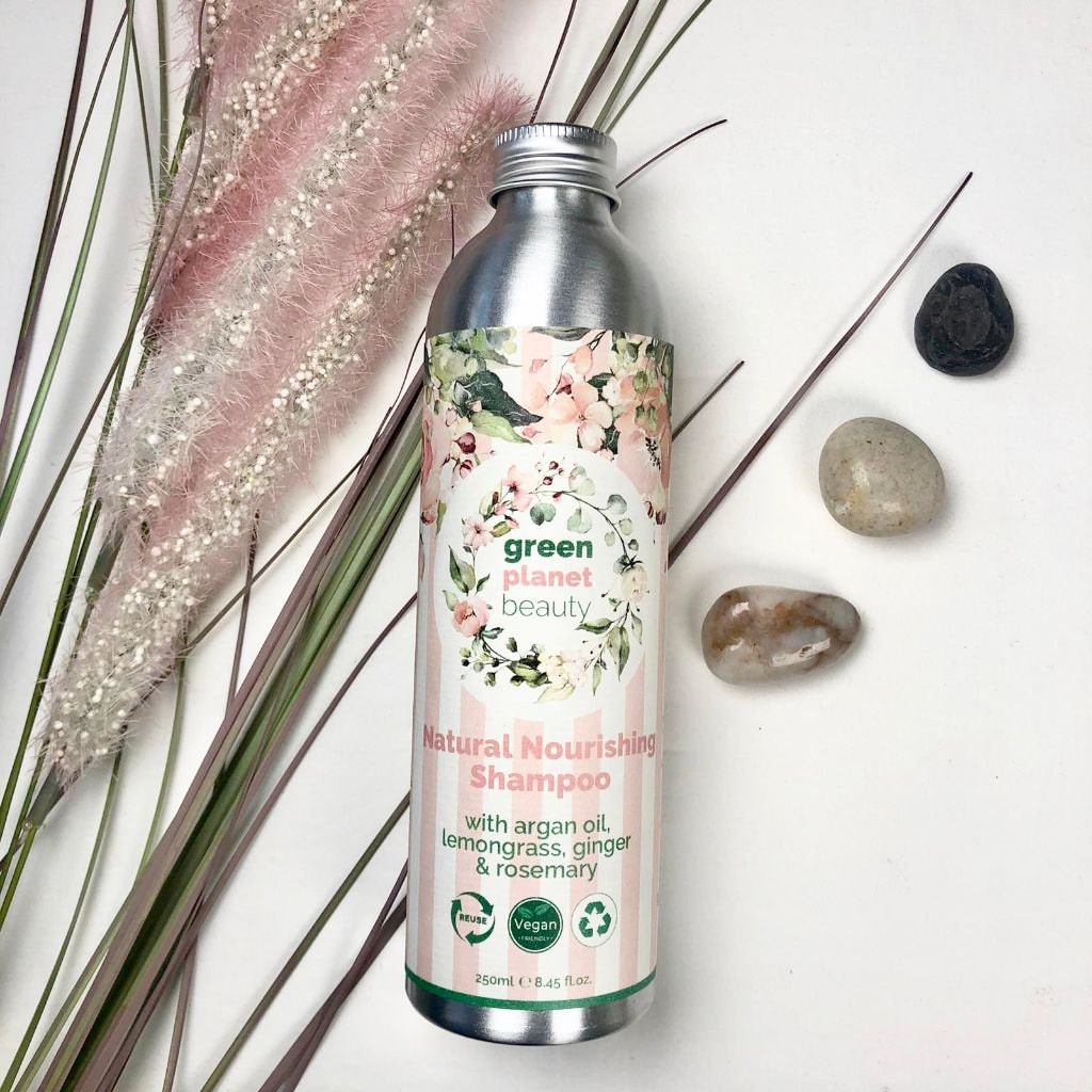 Vegan Vitamin Rich Natural Shampoo With Argan Oil 250ml, Natural ...