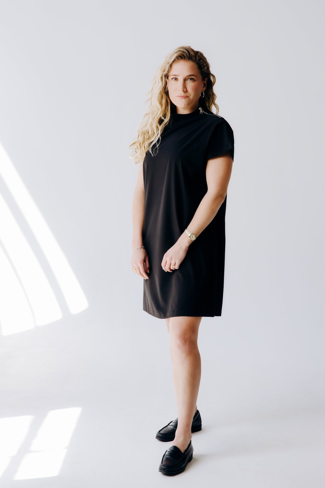 Mock Neck Dress | Margo Paige - Etsy
