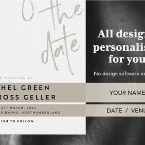 Printable Wedding Reception Invite Evening Guests Save the - Etsy