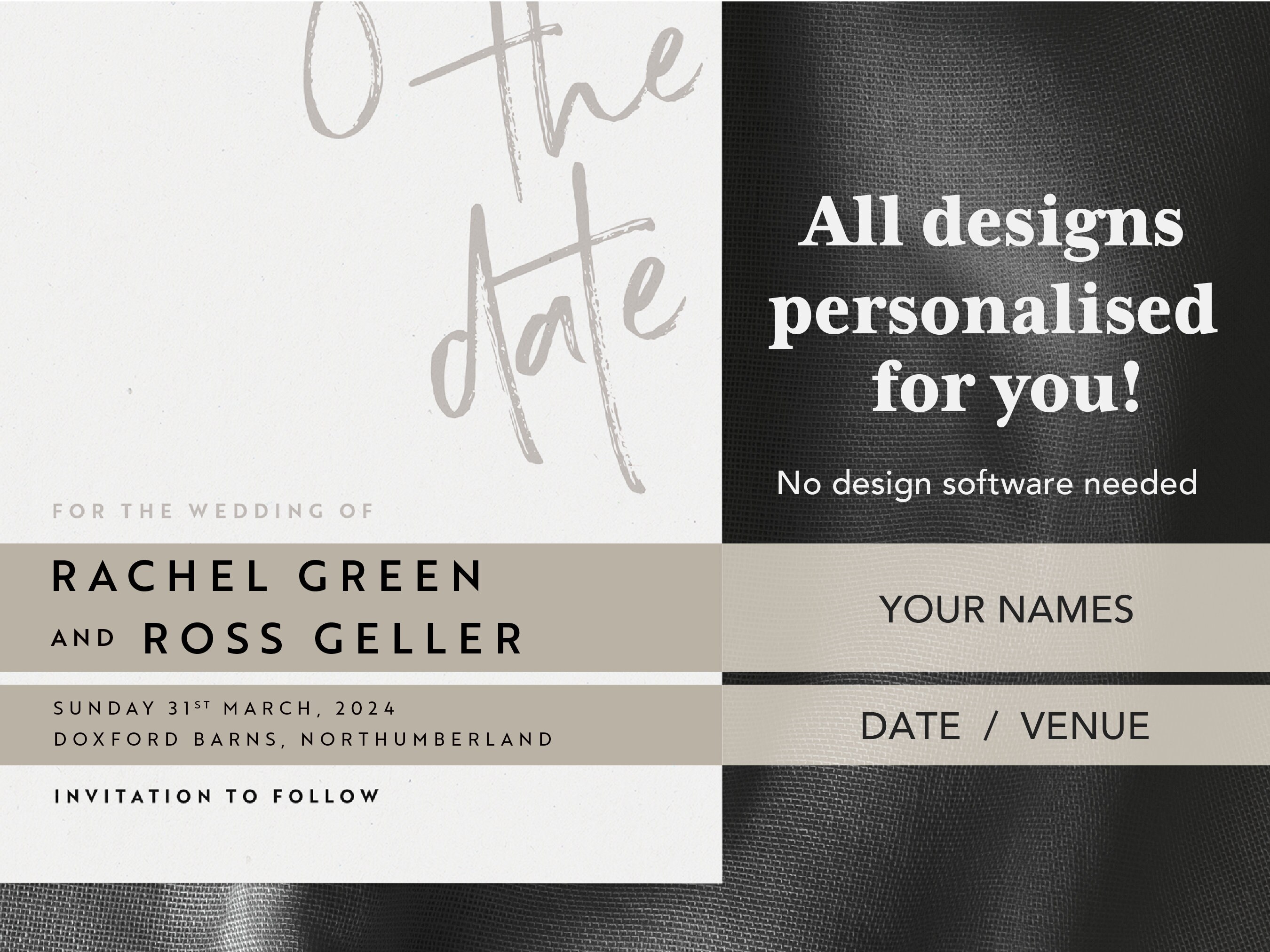 Printable Wedding Reception Invite Evening Guests Save the - Etsy