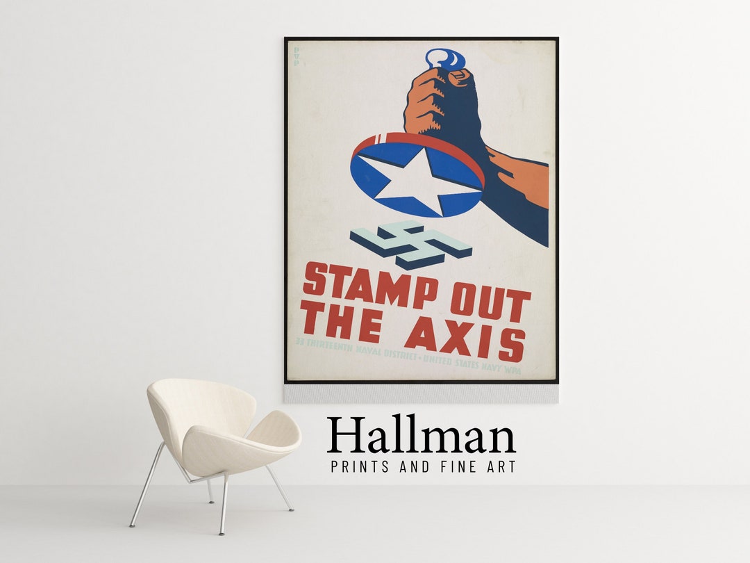 WPA Poster, Vintage Poster, Classic Print, 1930s, 1940s Art, World War ...