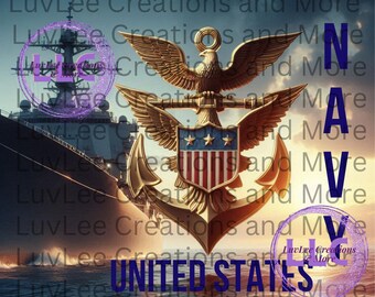 US Navy Tumbler Wrap, 20 Oz Skinny Tumbler Png, the Sea is Ours US Navy ...