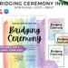 Girl Scout Bridging Ceremony Invitation: Editable Canva Template ...