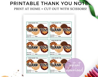 Daisy Girl Scout Cookie Thank You Note | Girl Scout Cookie Digital ...