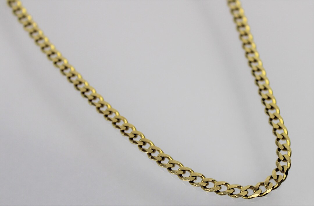 Vintage 8 Carat Gold Chain From the 1950s/1960s - Etsy