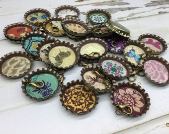 Bottle Cap Pendant - Etsy